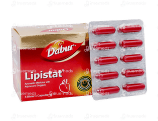 Dabur Lipistat Capsule 50 - Uses, Side Effects, Dosage, Price | Truemeds