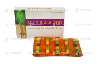 Mitraa 200 Mg Capsule 10 - Uses, Side Effects, Dosage, Price | Truemeds