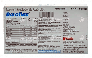 Boroflex Capsule 10 - Uses, Side Effects, Dosage, Price | Truemeds