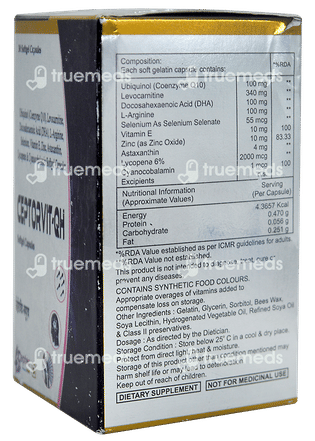Buy Ceptorvit Qh Soft Gelatin Capsule 30 Online at Truemeds