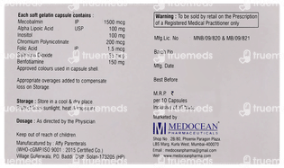 Nervique Plus Capsule 10 - Uses, Side Effects, Dosage, Price | Truemeds