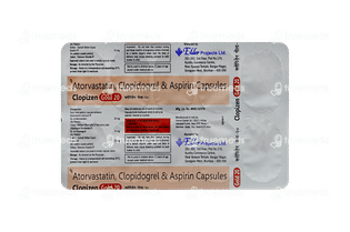 Clopizen Gold 207575 Mg Capsule 10 - Uses, Side Effects, Dosage, Price ...