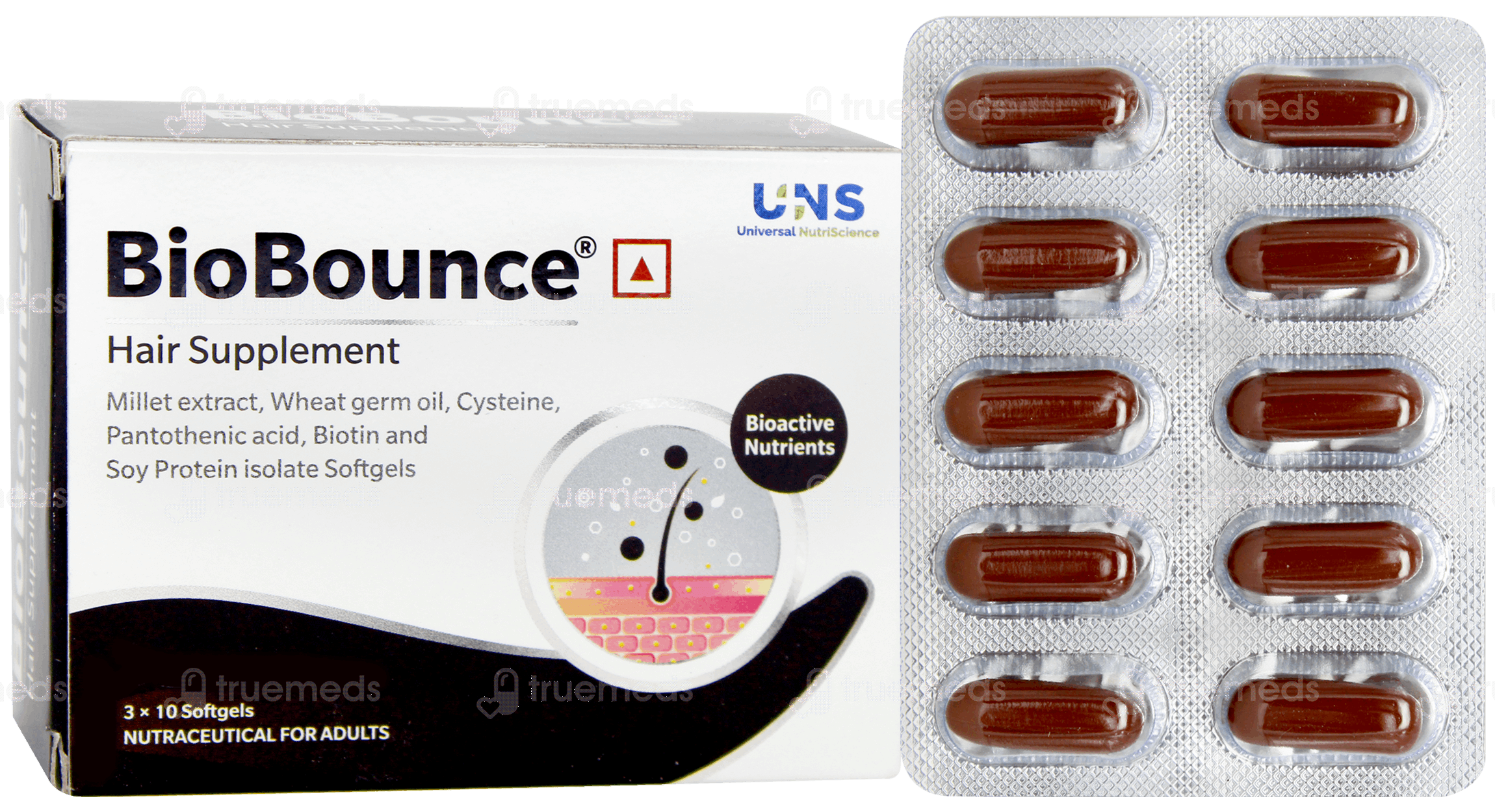 Bio Bounce Softgel Capsule 30 - Uses, Side Effects, Dosage, Price | Truemeds