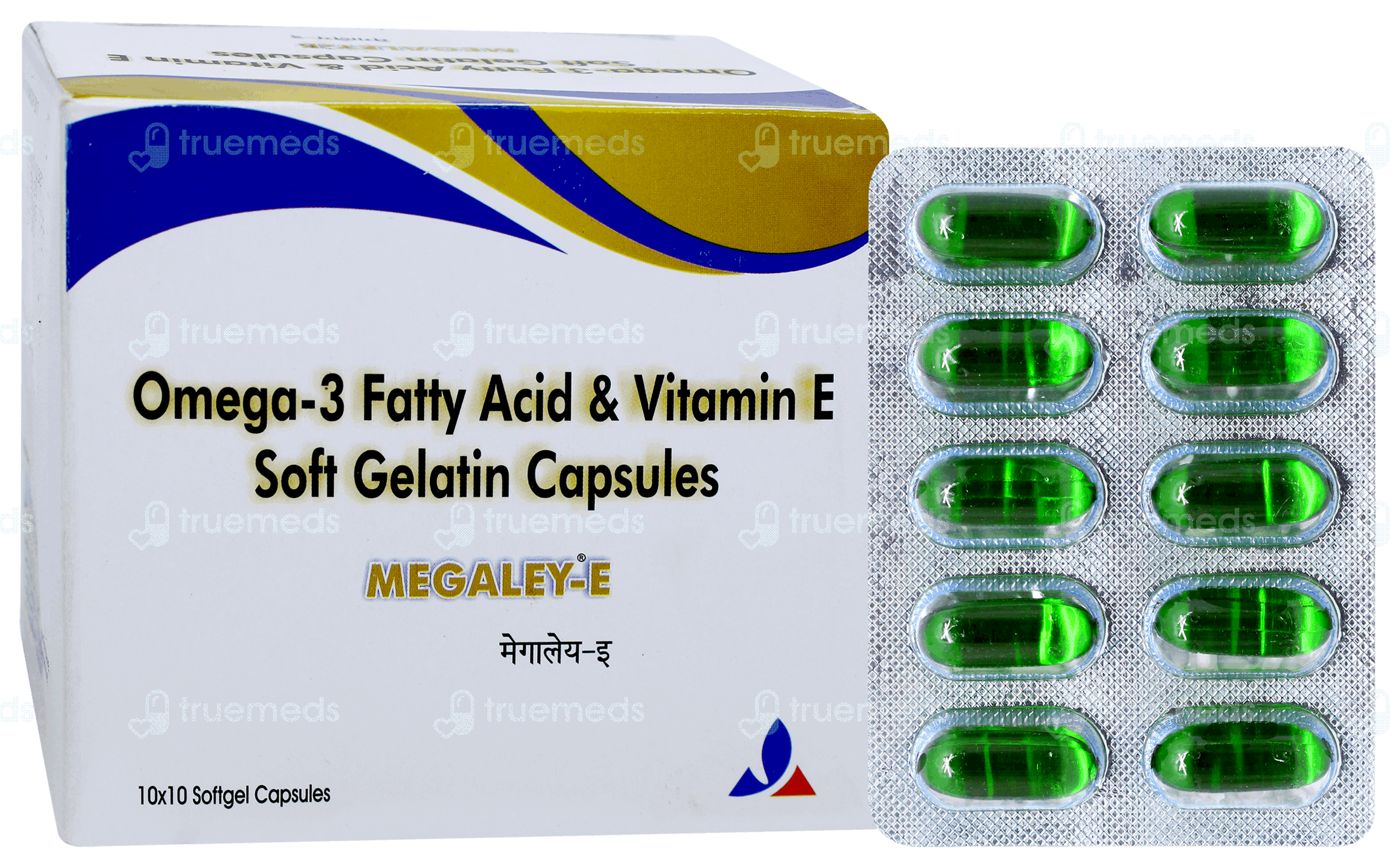 Megaley E Softgel Capsule 10 - Uses, Side Effects, Dosage, Price | Truemeds