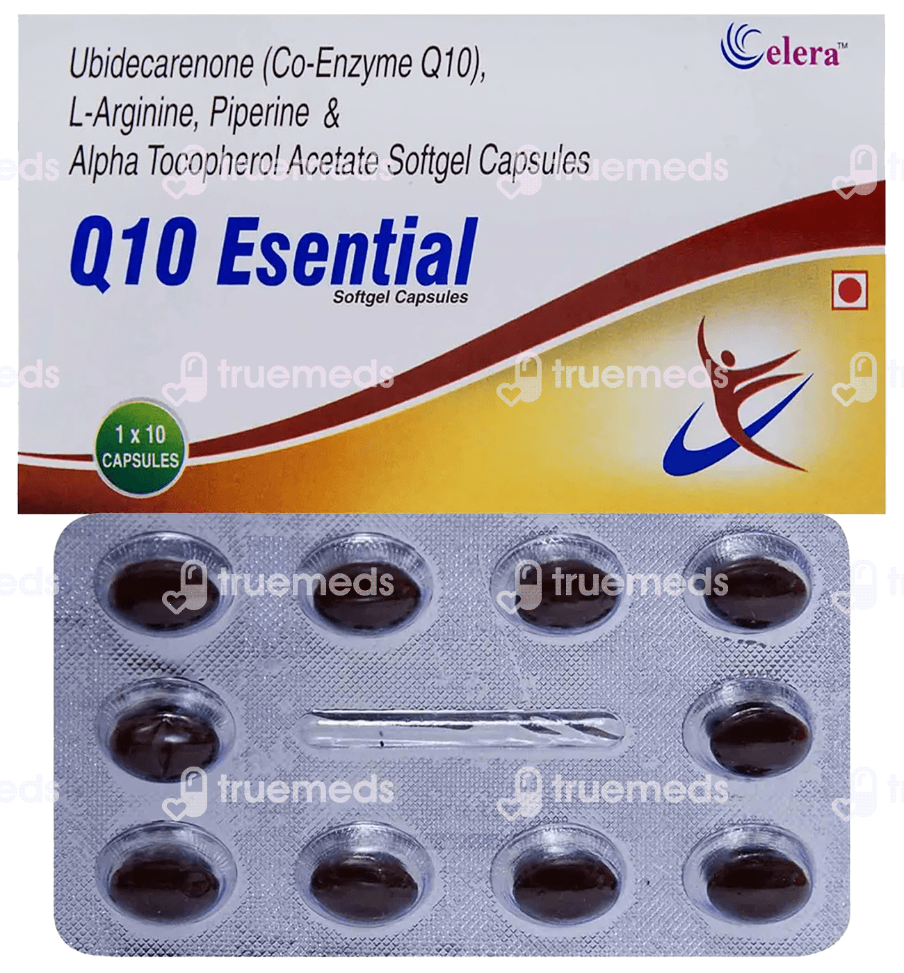 Q10 Esential Capsule 10 - Uses, Side Effects, Dosage, Price | Truemeds