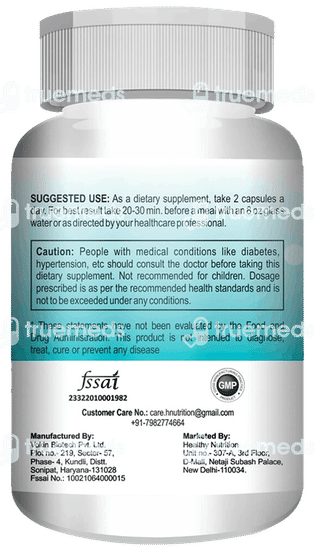 Healthy Nutrition Crystalix Capsule 60 - Uses, Side Effects, Dosage ...