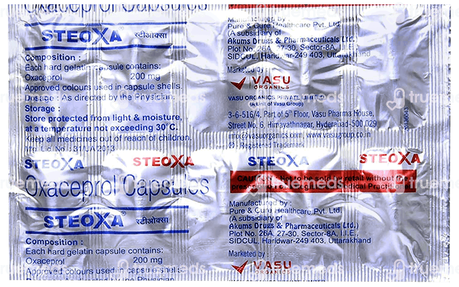 Steoxa Capsule 10 - Uses, Side Effects, Dosage, Price | Truemeds