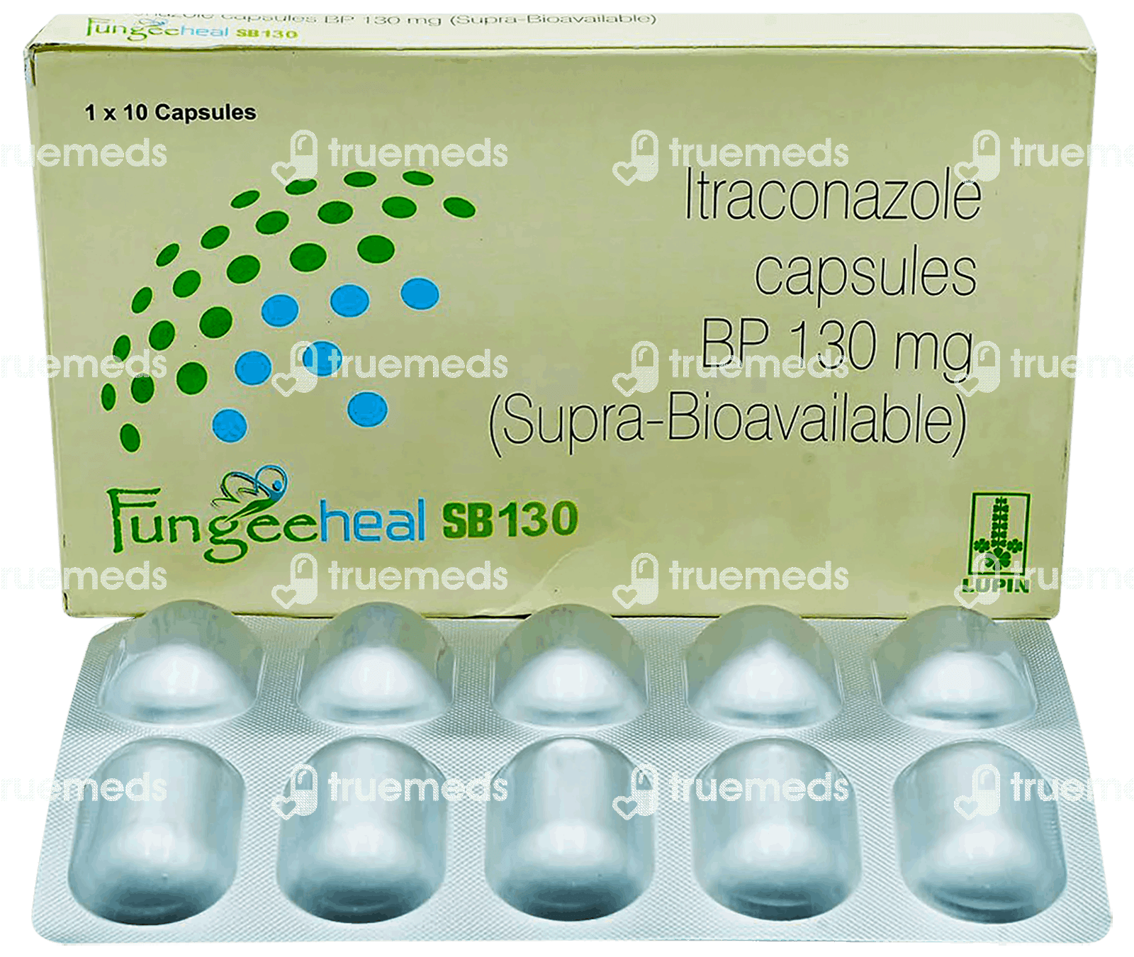 Fungeeheal Sb 130 Capsule 10 - Uses, Side Effects, Dosage, Price | Truemeds