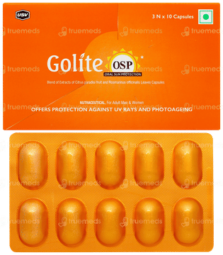 Golite Osp Capsule 10 - Uses, Side Effects, Dosage, Price | Truemeds