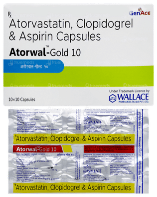 Atorwal Gold 10 Capsule 10 - Uses, Side Effects, Dosage, Price | Truemeds
