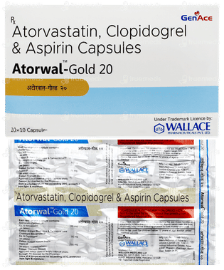 Atorwal Gold 20 Capsule 10 - Uses, Side Effects, Dosage, Price | Truemeds