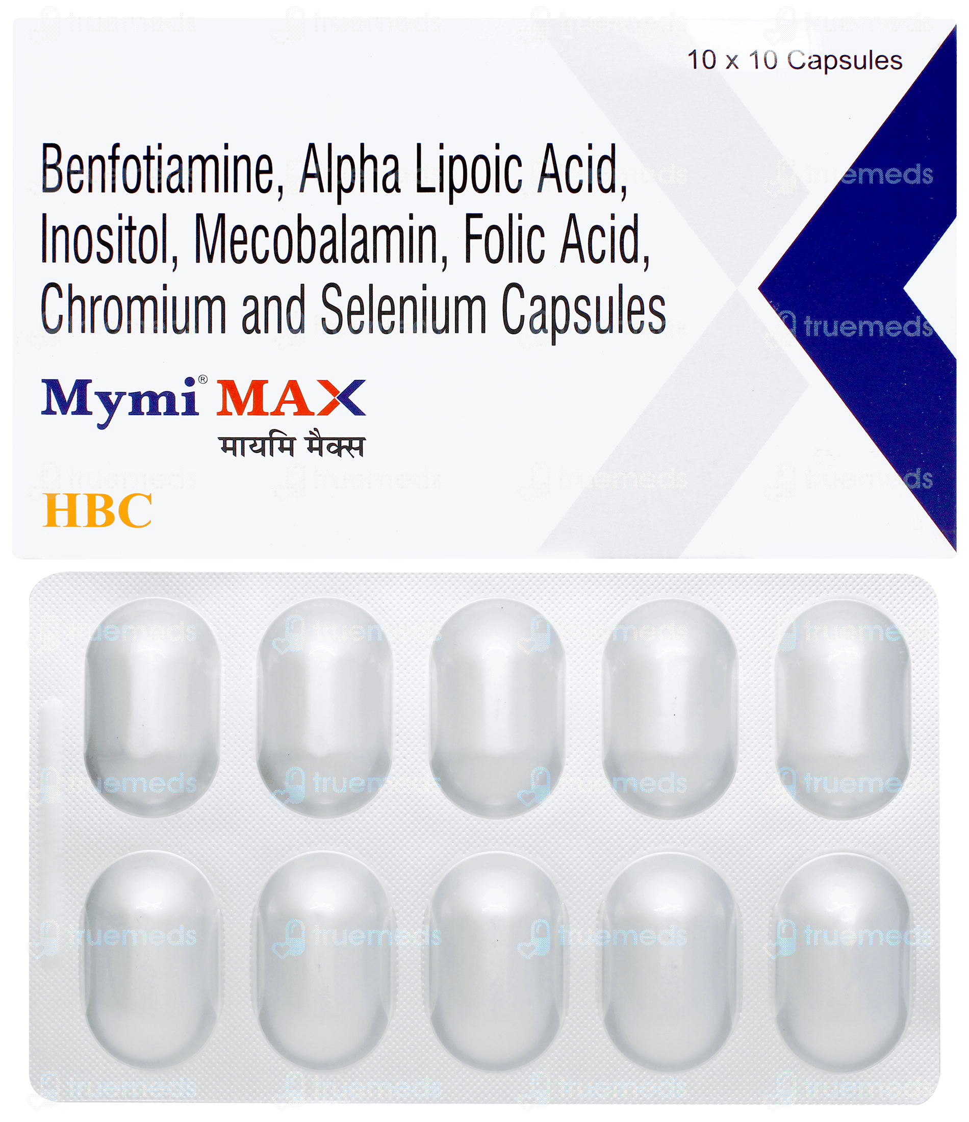 Mymi Max Capsule 10 - Uses, Side Effects, Dosage, Price | Truemeds