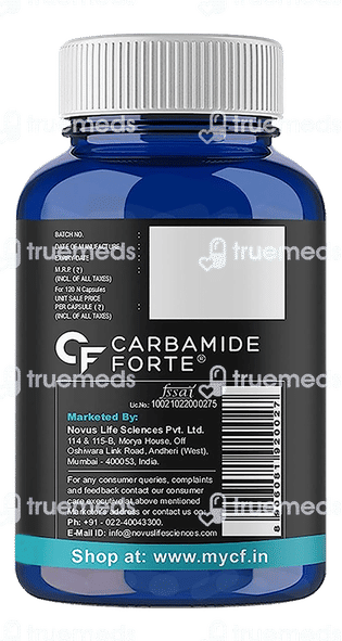 Carbamide Forte L Arginine 1000 Mg Vegetarian Capsule 120 - Uses, Side ...