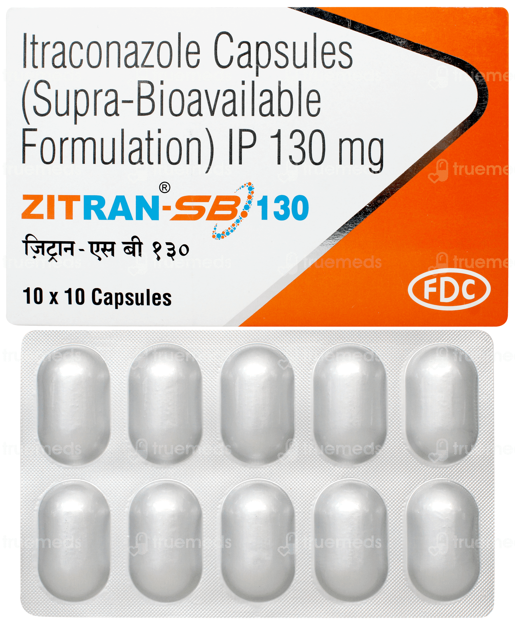 Zitran Sb 130 Mg Capsule 10 - Uses, Side Effects, Dosage, Price | Truemeds