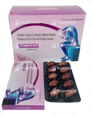 Calitrol M Capsule 10 - Uses, Side Effects, Dosage, Price | Truemeds