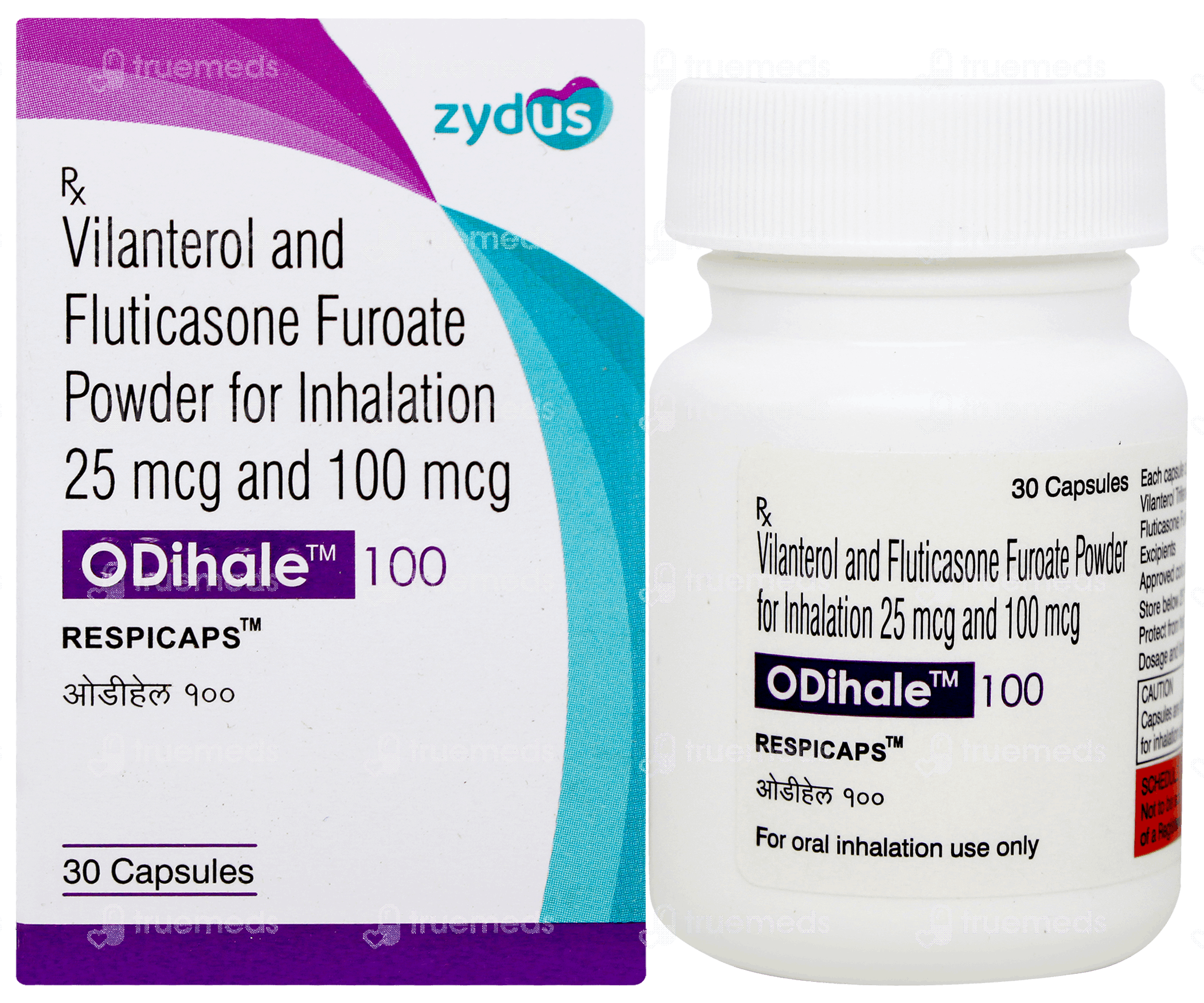 Odihale 10025 Mcg Respicap 30 - Uses, Side Effects, Dosage, Price ...