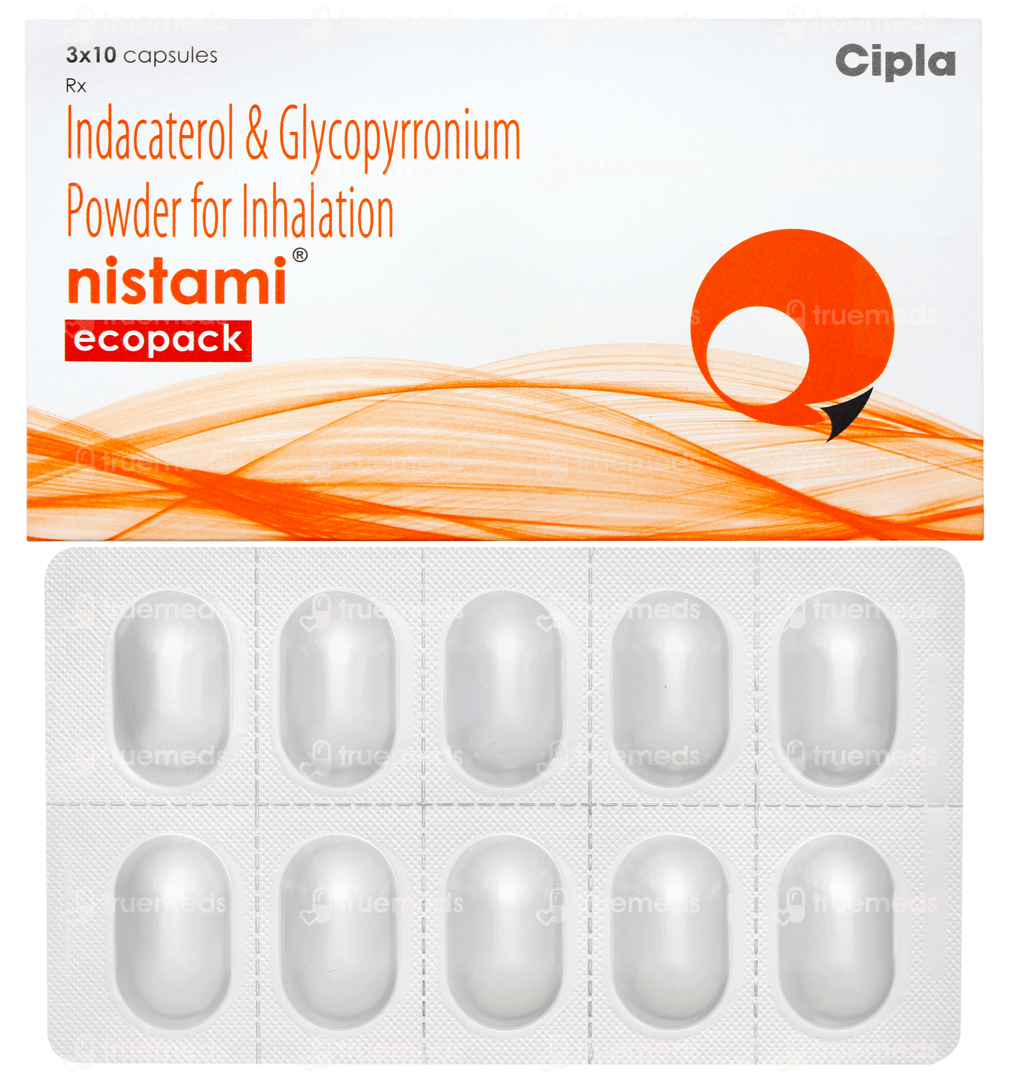 Nistami Ecopack Capsule 10 - Uses, Side Effects, Dosage, Price | Truemeds