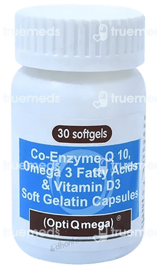 Optiqmega Capsule 30 - Uses, Side Effects, Dosage, Price | Truemeds