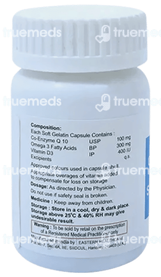 Optiqmega Capsule 30 - Uses, Side Effects, Dosage, Price | Truemeds