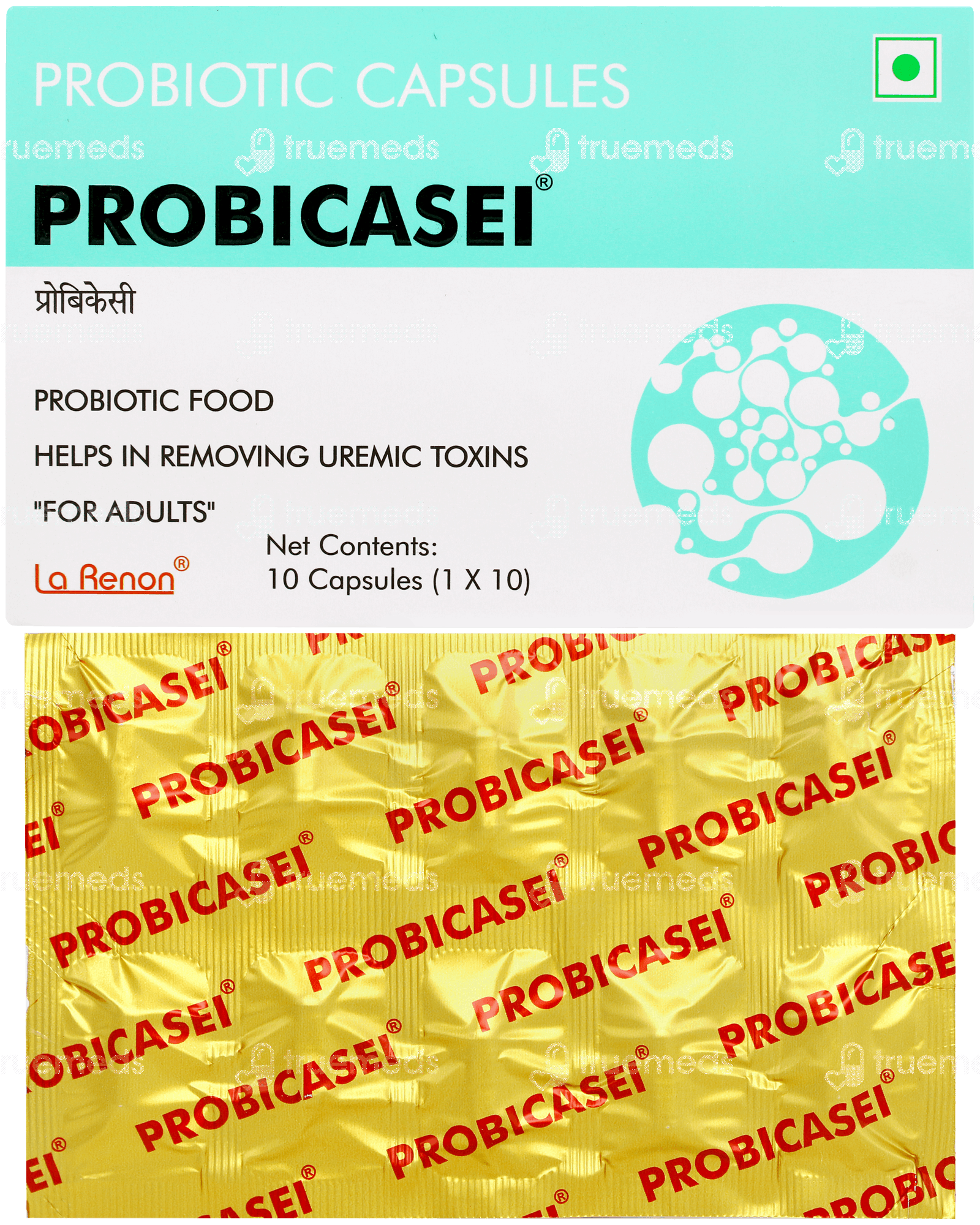 Probicasei Capsule 10 - Uses, Side Effects, Dosage, Price | Truemeds