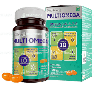 Jubilant Nutrihance Multi Omega 3 5 6 7 9 Softgelint Capsule 30 - Uses ...