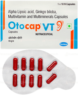Otocap Vt Capsule 10 - Uses, Side Effects, Dosage, Price | Truemeds