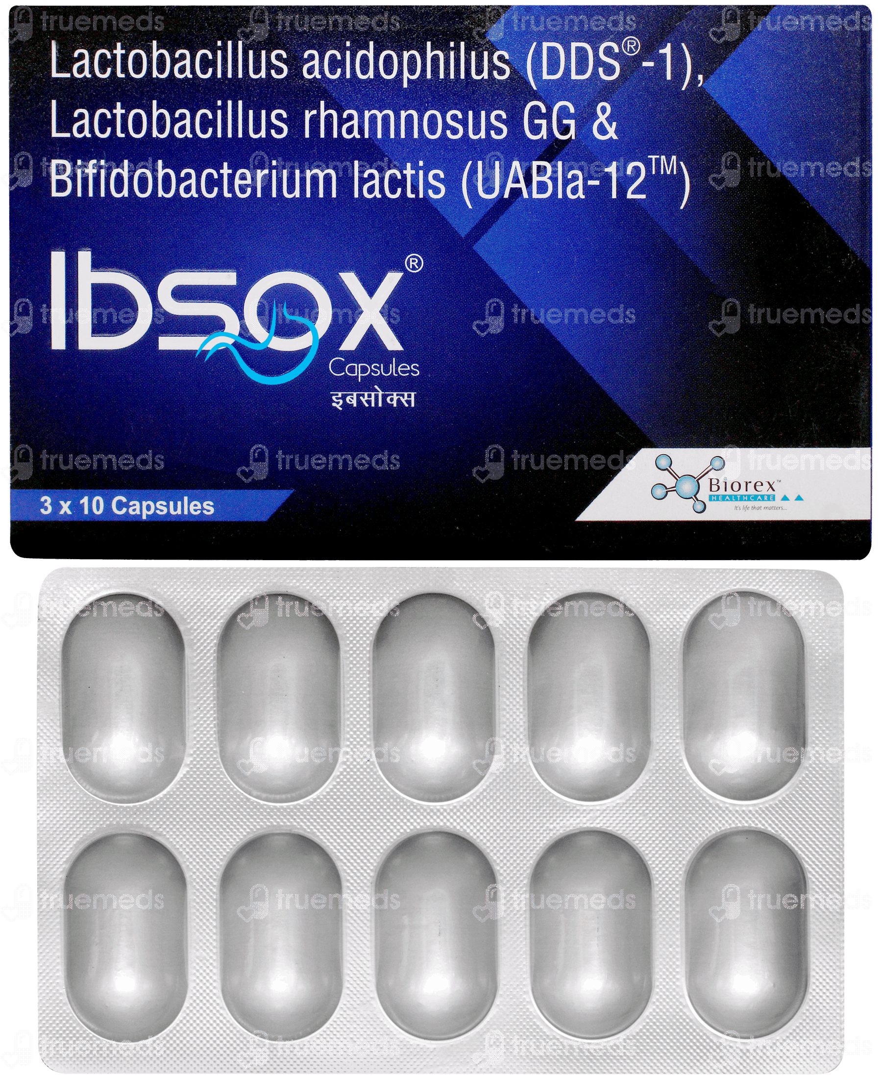 Ibsox Capsule 10 - Uses, Side Effects, Dosage, Price | Truemeds
