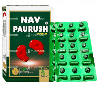 Ambic Nav Paurush Capsule 60 - Uses, Side Effects, Dosage, Price | Truemeds