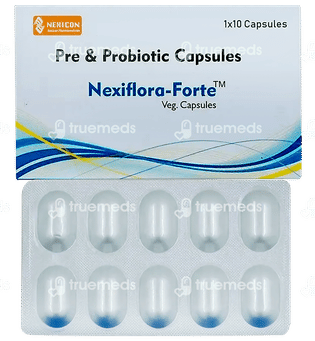 Nexiflora Capsule 10 - Uses, Side Effects, Dosage, Price | Truemeds