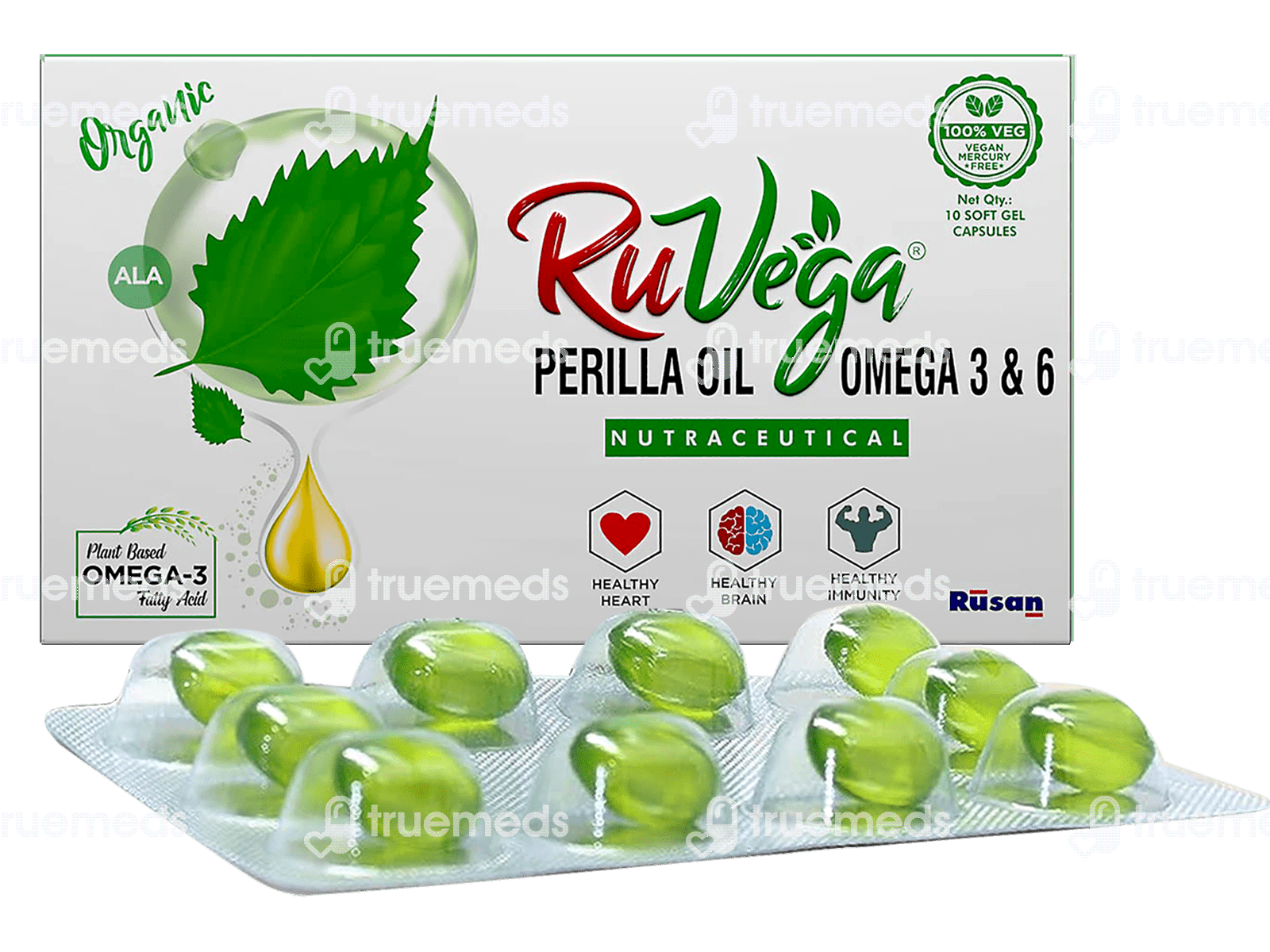 Ruvega Capsule 10 - Uses, Side Effects, Dosage, Price | Truemeds