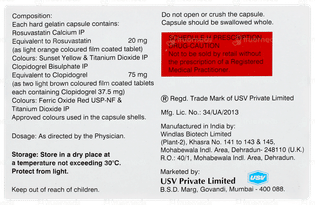 Roseday Cv 20 Mg Capsule 10 - Uses, Side Effects, Dosage, Price | Truemeds