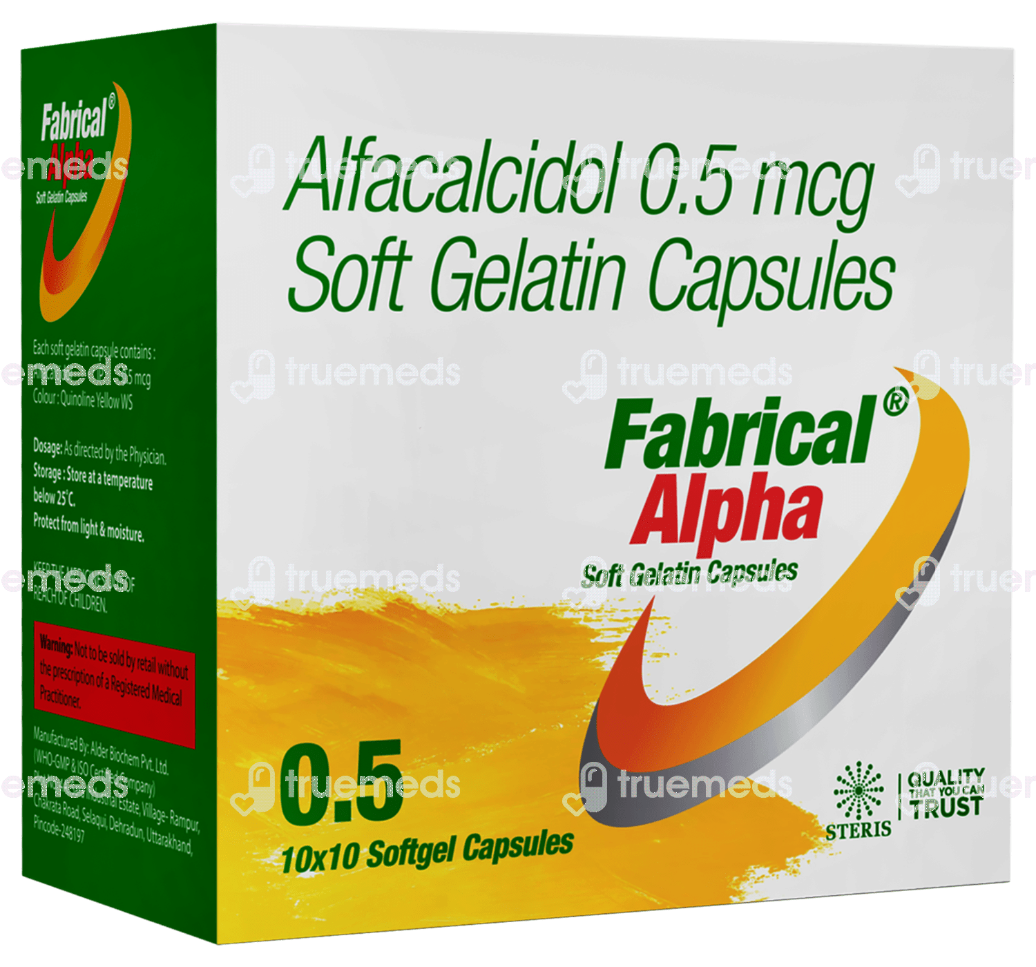 Alfacip 0.5 MCG | Order Alfacip 0.5 MCG Capsule 10 Online at Truemeds