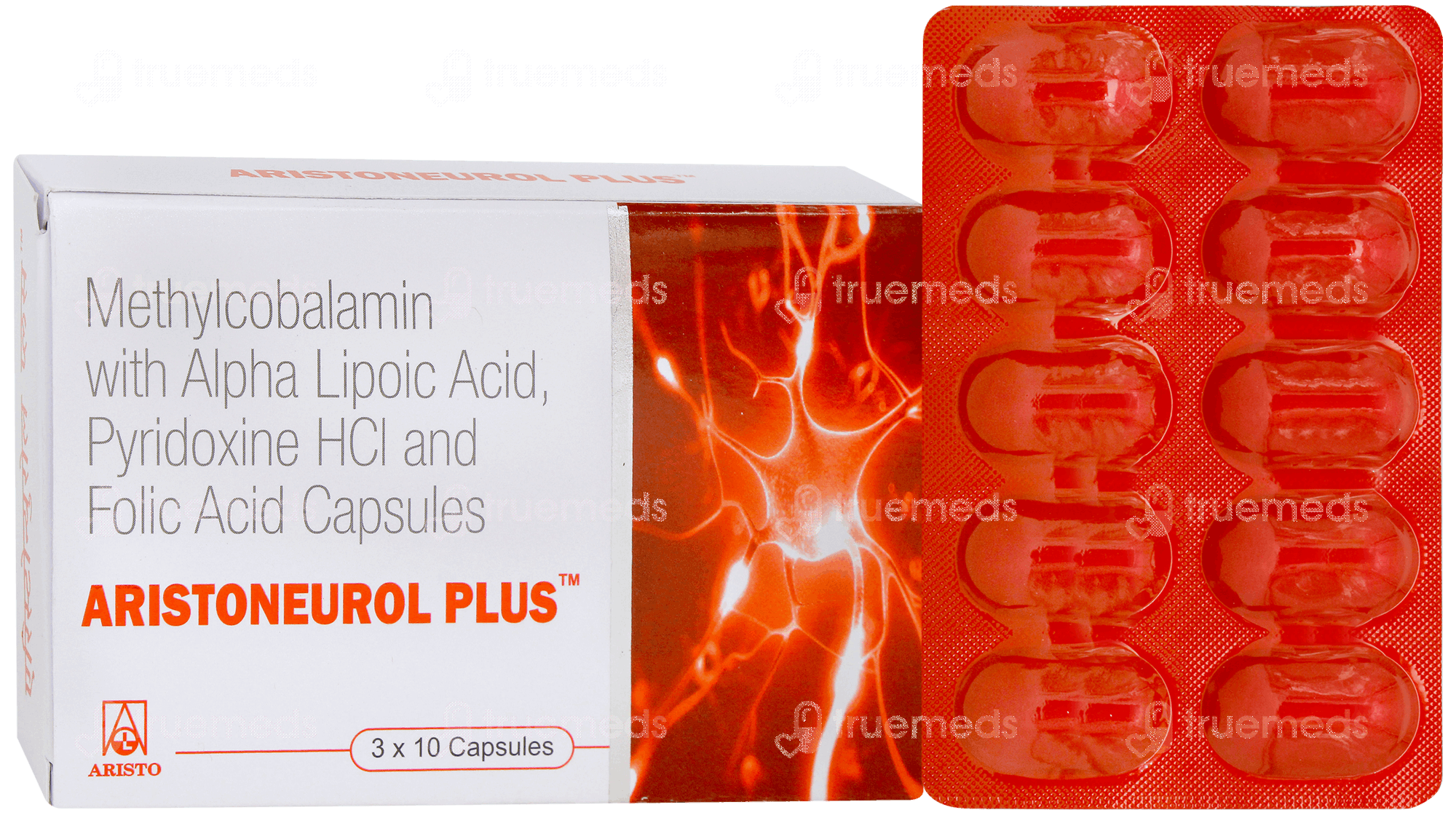 Aristoneurol Plus Capsule 10 - Uses, Side Effects, Dosage, Price | Truemeds