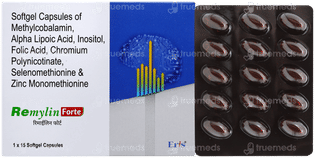 Remylin Forte Capsule 15 - Uses, Side Effects, Dosage, Price | Truemeds