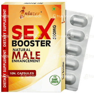 Inlazer Sex Booster Natural Male Enhancement Capsule 10 - Uses, Side ...