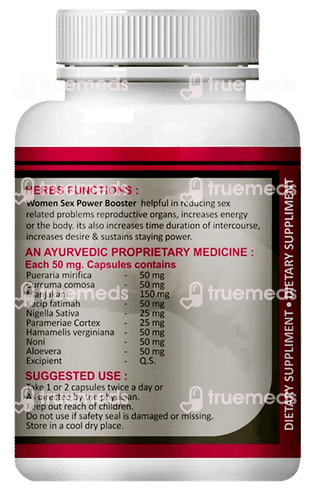 Riffway International Women Sex Power Booster Capsule 60 - Uses, Side ...