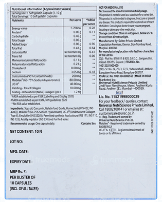 Collaflex Pro Plus Capsule 10 - Uses, Side Effects, Dosage, Price ...