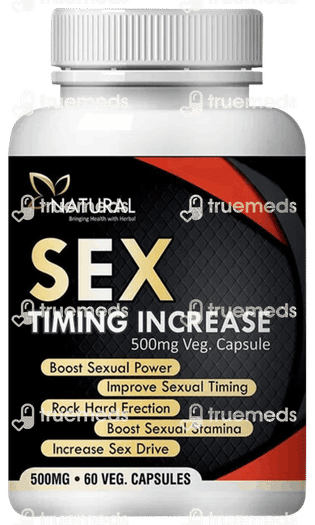 Natural Sex Timing Increase Capsule 60 - Uses, Side Effects, Dosage, Price | Truemeds