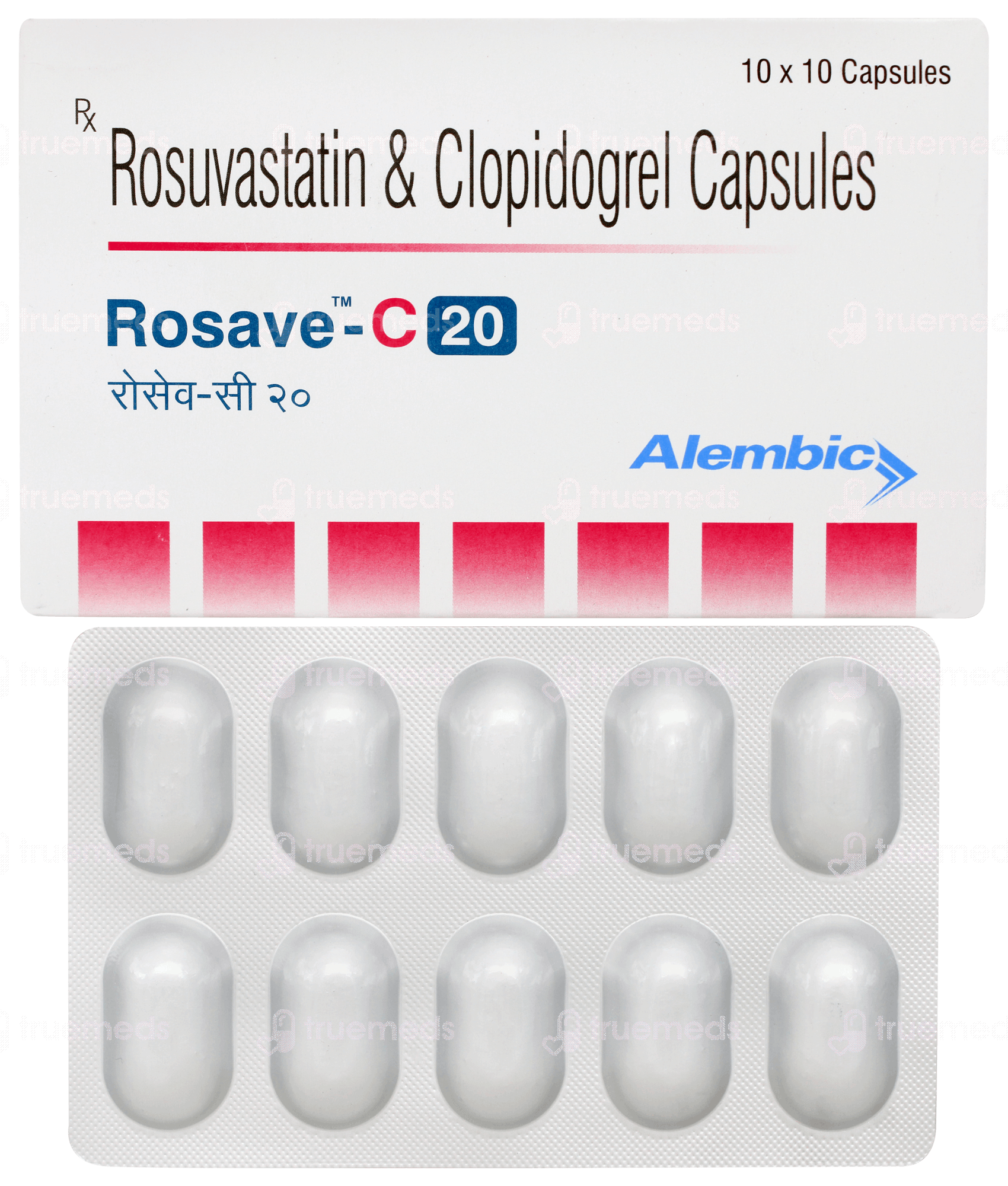 Rosave C 2075 Mg Capsule 10 - Uses, Side Effects, Dosage, Price | Truemeds