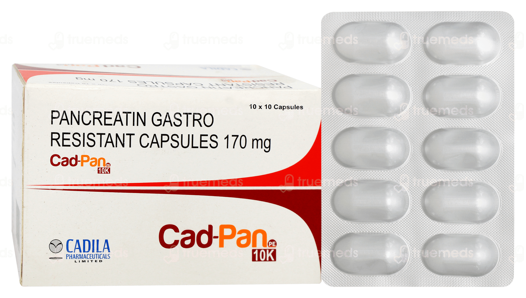 Cad Pan Pe 10k Capsule 10 - Uses, Side Effects, Dosage, Price | Truemeds