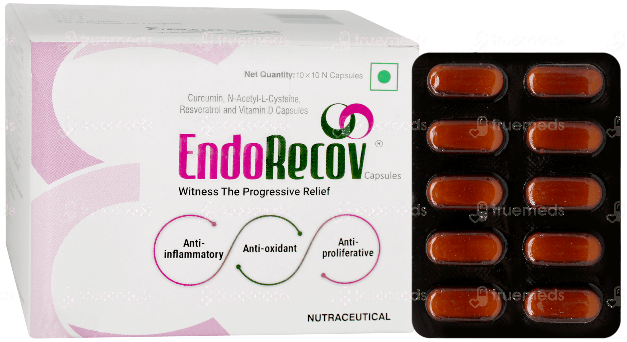 Endorecov Capsule 10 - Uses, Side Effects, Dosage, Price | Truemeds