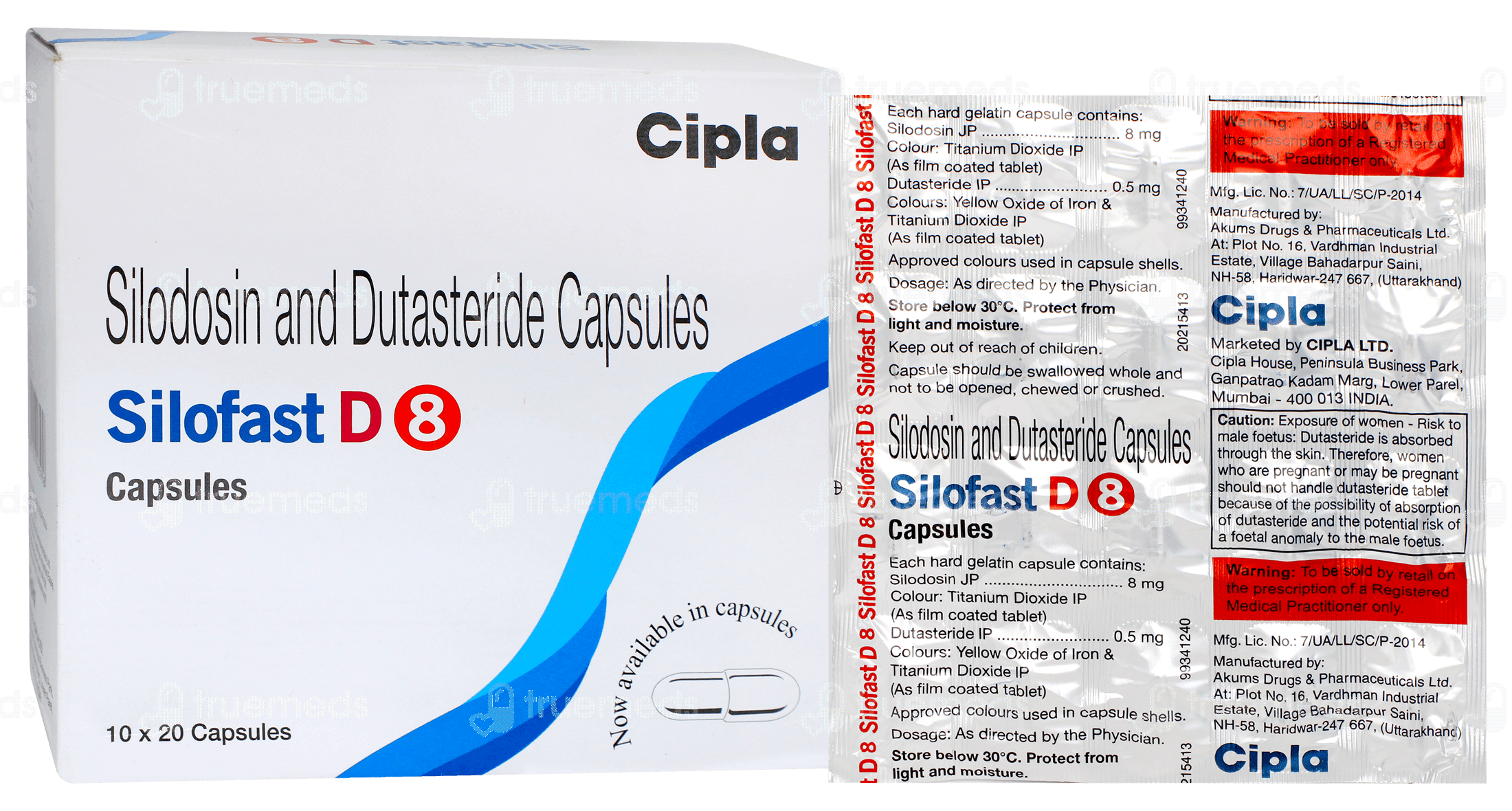 Silofast D 8 Capsule 20 - Uses, Side Effects, Dosage, Price | Truemeds