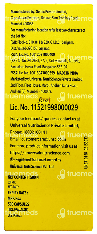 Seacod 300 Mg Capsule 500 - Uses, Side Effects, Dosage, Price | Truemeds