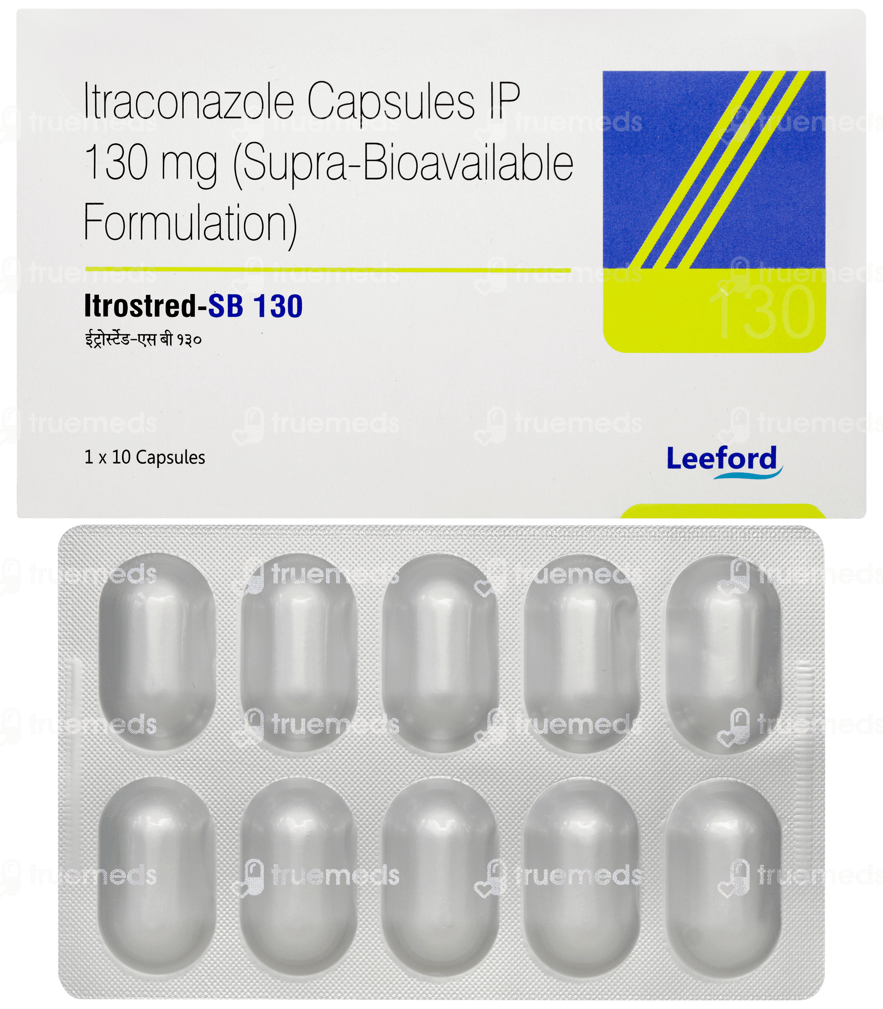 Itrostred Sb 130 Mg Capsule 10 - Uses, Side Effects, Dosage, Price ...