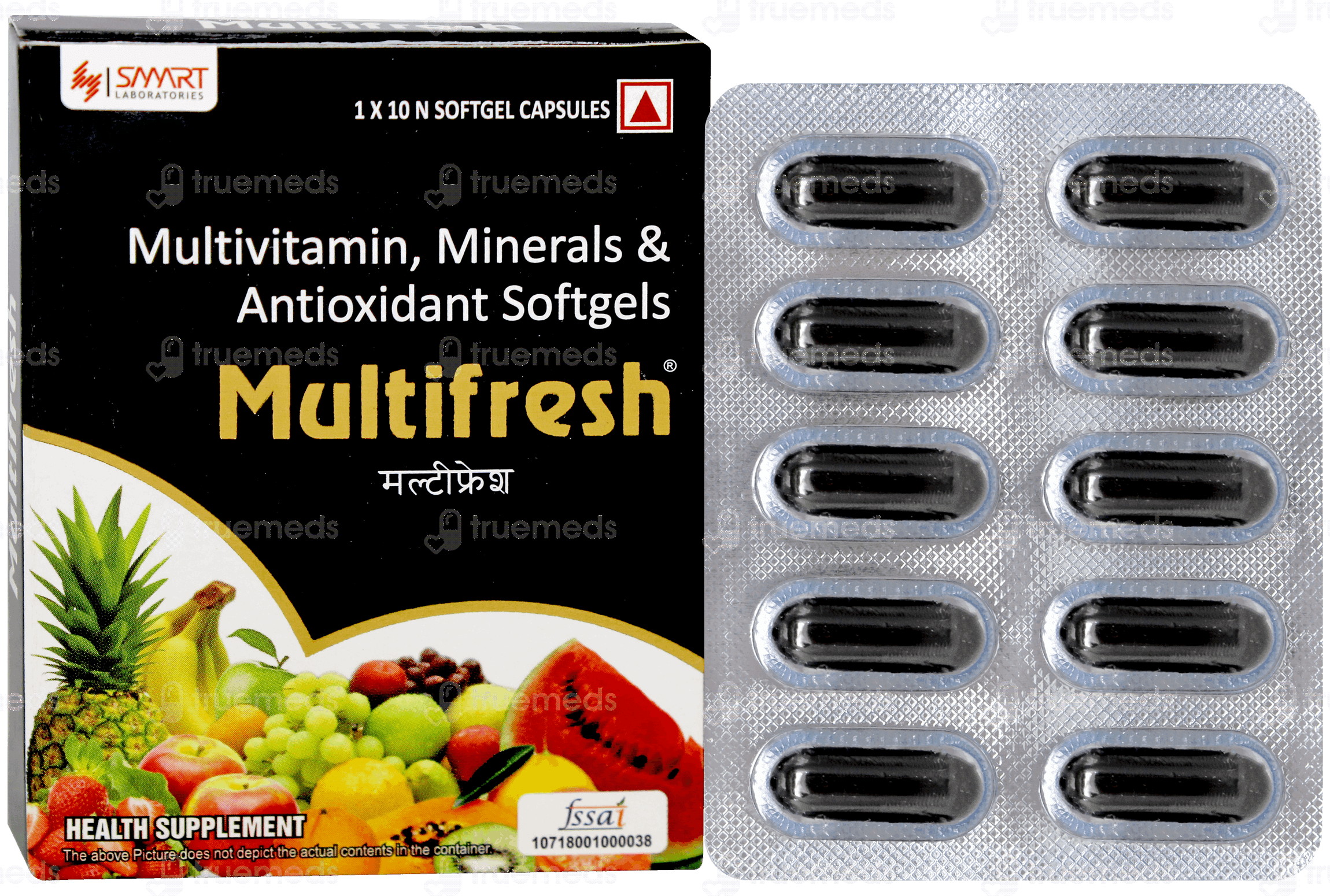 Multifresh Capsule 10 - Uses, Side Effects, Dosage, Price | Truemeds
