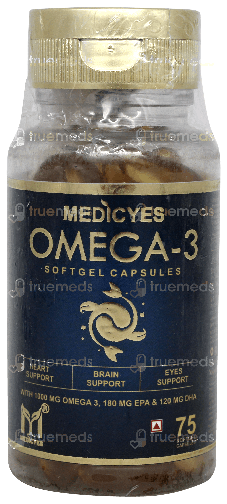 Medicyes Omega 3 Softgel Capsule 75 - Uses, Side Effects, Dosage, Price ...
