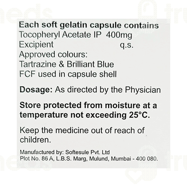 Evinal 200 Mg Capsule 10 - Uses, Side Effects, Dosage, Price | Truemeds