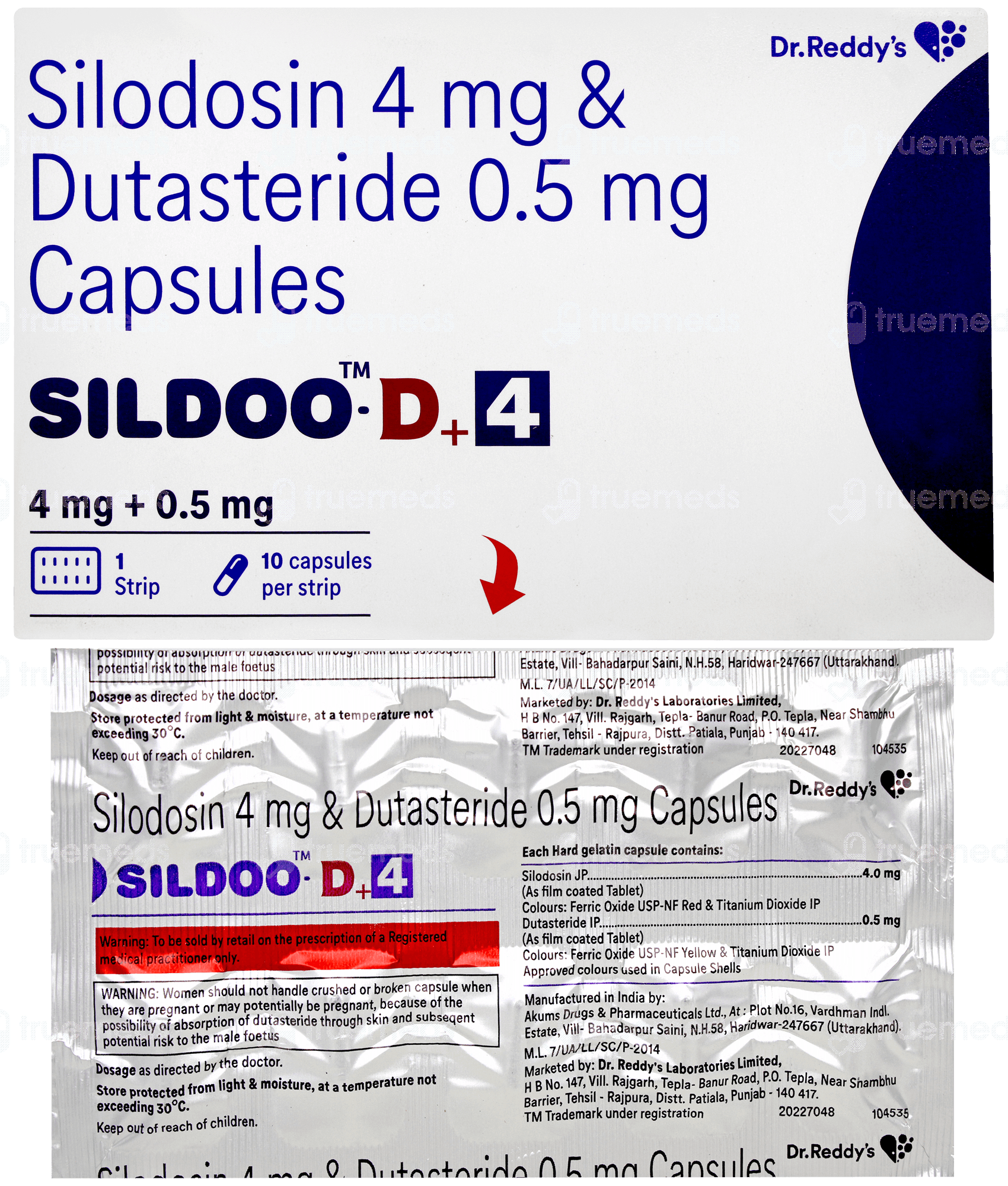 Sildoo D Plus 4 Mg Capsule 10 - Uses, Side Effects, Dosage, Price ...
