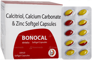 Bonocal Soft Gelatin Capsule 10 - Uses, Side Effects, Dosage, Price ...