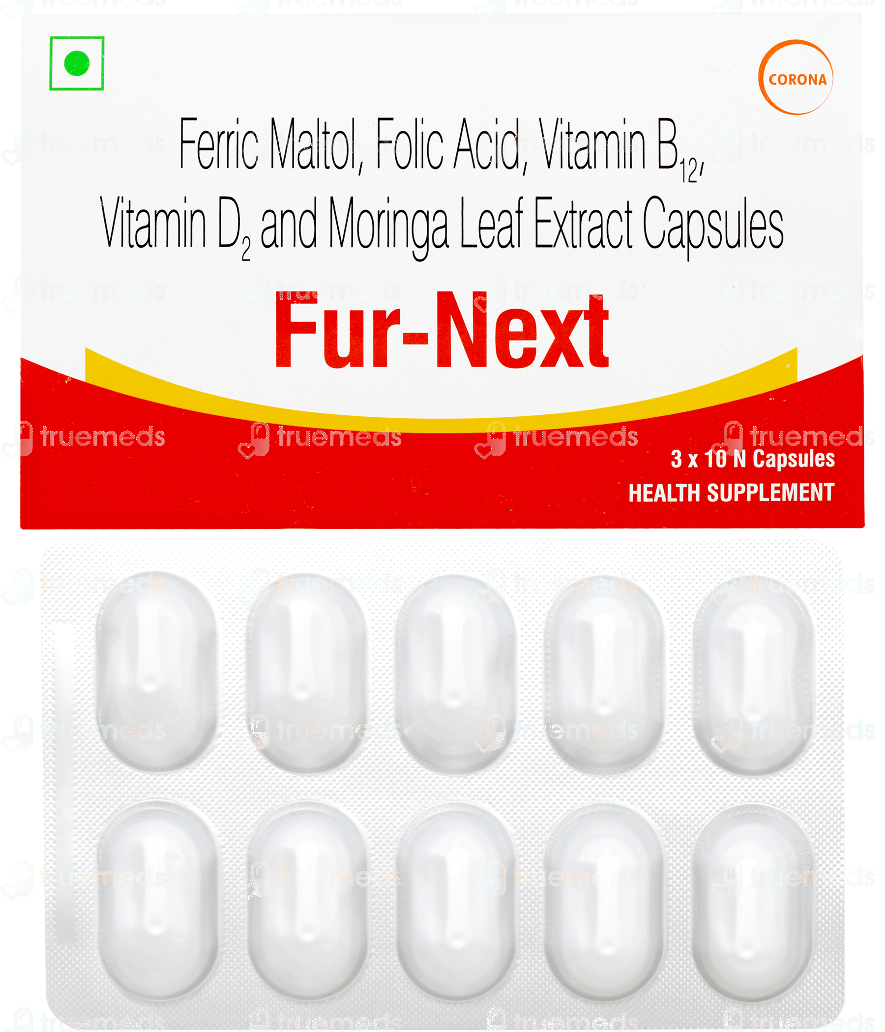 Fur Next Capsule 10 - Uses, Side Effects, Dosage, Price | Truemeds